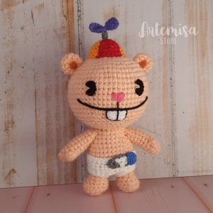 Happy Tree Friends; Crochet Toy; Cuddles; Nutty; Cub - Etsy
