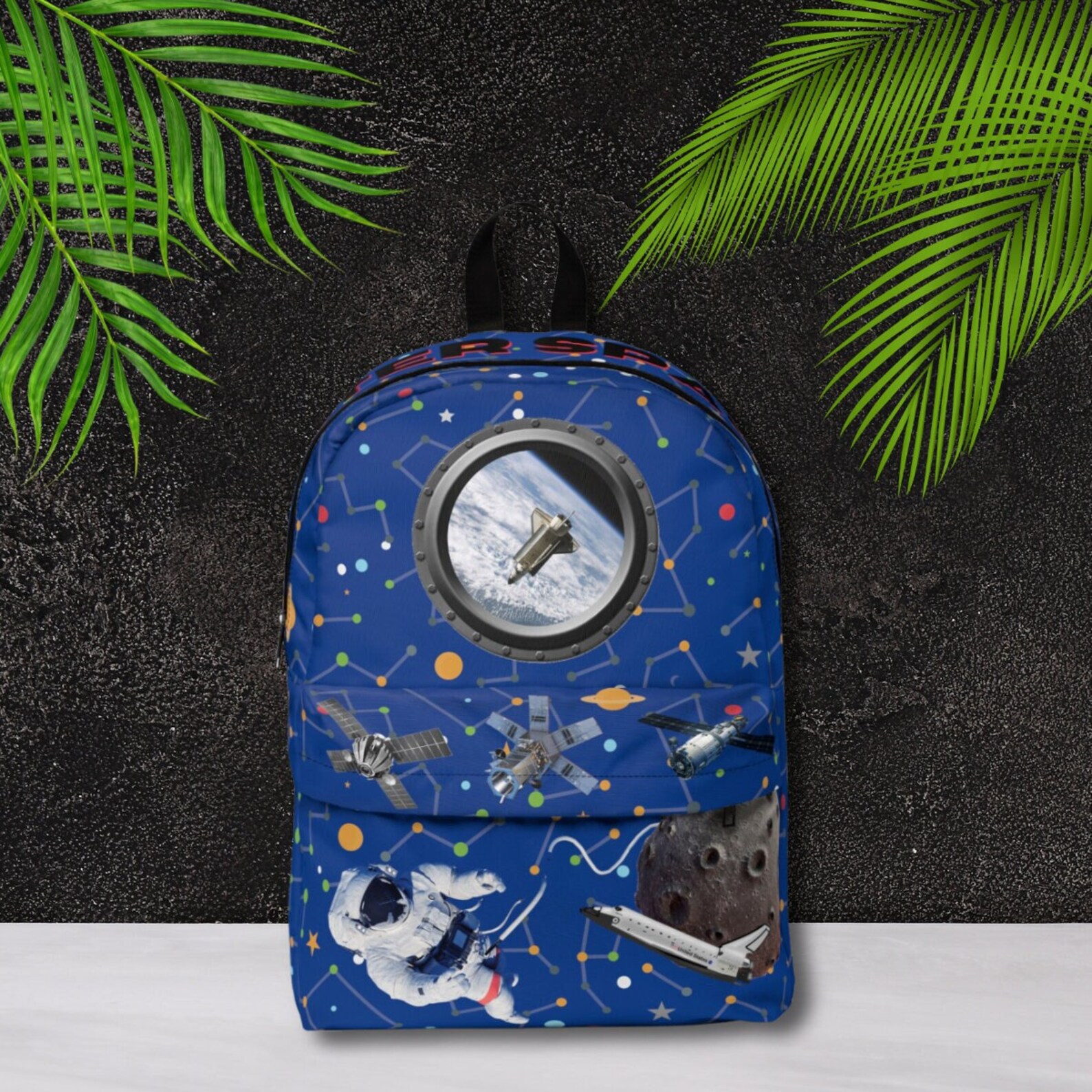 Outer Space Backpack, Kids Backpack, Backpack, Child's Backpack, School ...