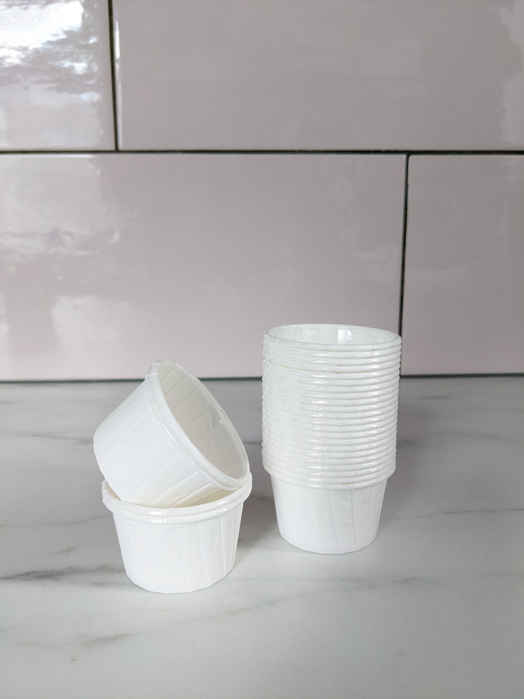 High Quality Pleated Mini White Baking Cups Cupcake Cases Muffin Cups ...