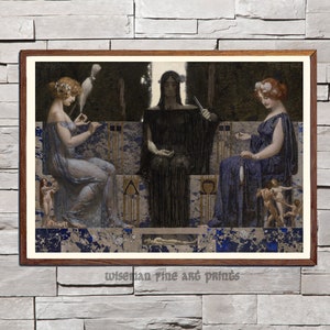 Alexander Rothaug, the Three Fates (1910) - Mythical and Pagan Fine Art ...