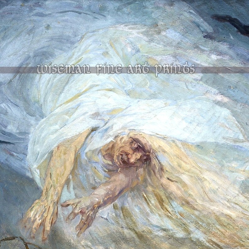 Josef Mandl: Windstorm Winter is Coming 1903-04 Pagan & - Etsy