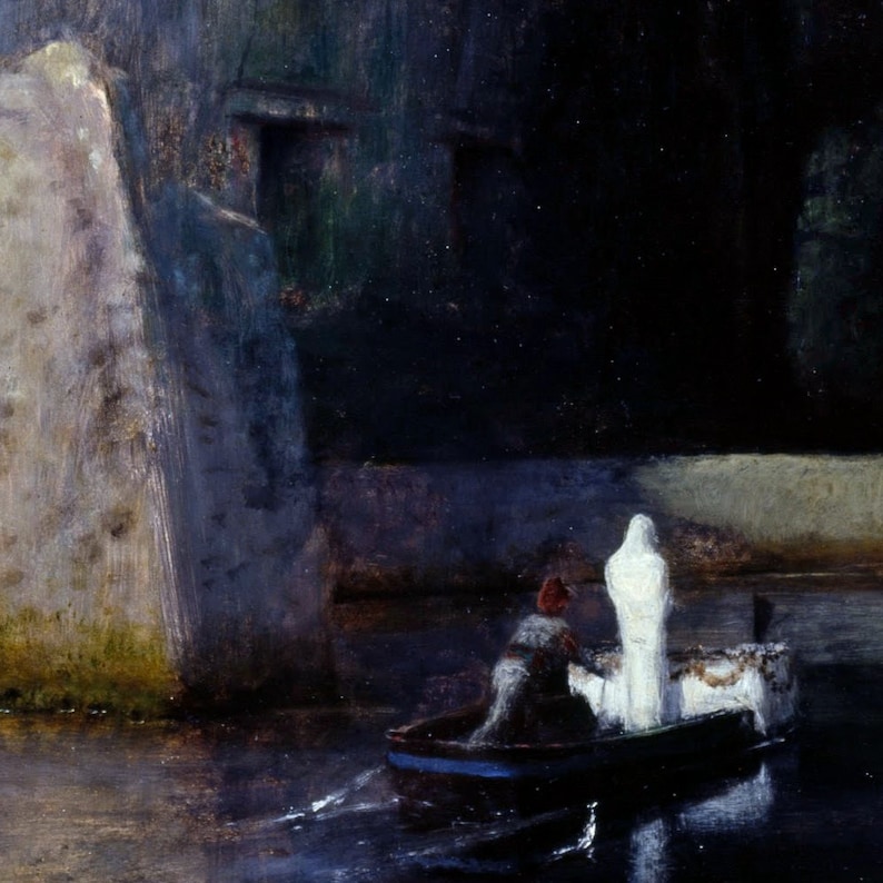 Arnold Bocklin: Die Toteninsel (isle of Dead) - Pagan & Symbolist Fine ...