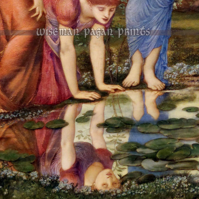 Edward Burne Jones The Mirror Of Venus Pre Raphaelites Pagan And Magic