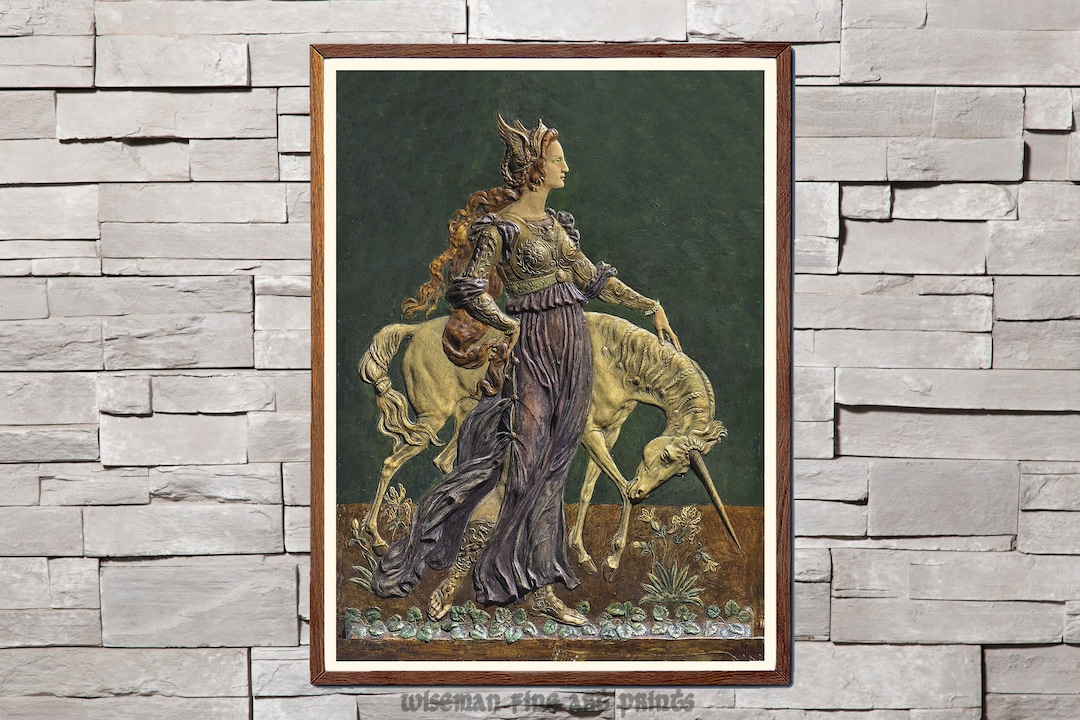 Armand Point: La Dame à La Licorne - Lady and Unicorn (1898) - Myth ...