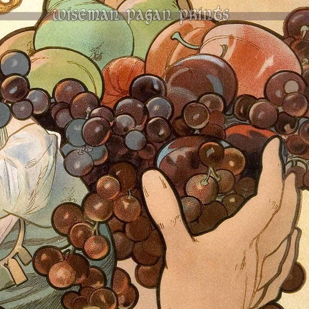 Alfons Mucha: Fruit Pagan & Magic Fine Art Giclee - Etsy