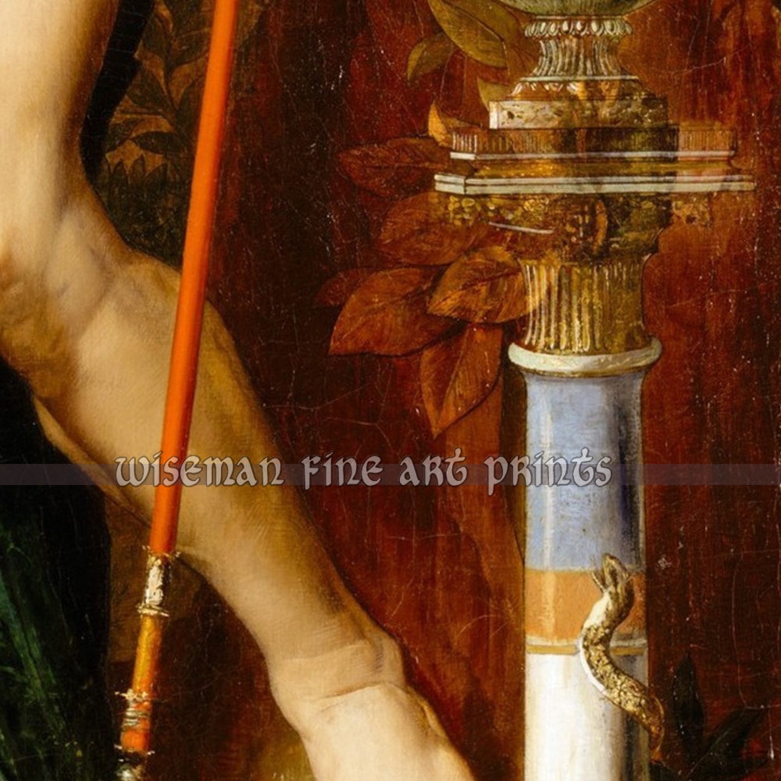 Gustave Moreau Oedipus and the Sphinx 1864 Symbolism and - Etsy Polska