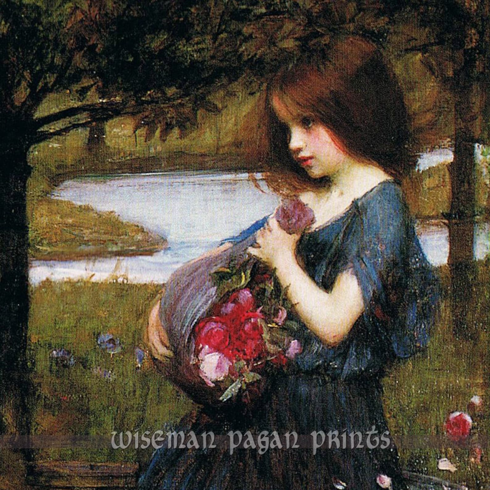 John William Waterhouse: Flora and the Zephyrs (1898) Pre-raphaelites ...