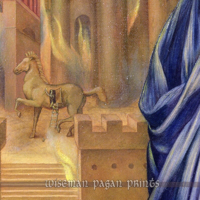 Evelyn De Morgan: Cassandra Pagan & Goddess Fine Art Giclee - Etsy