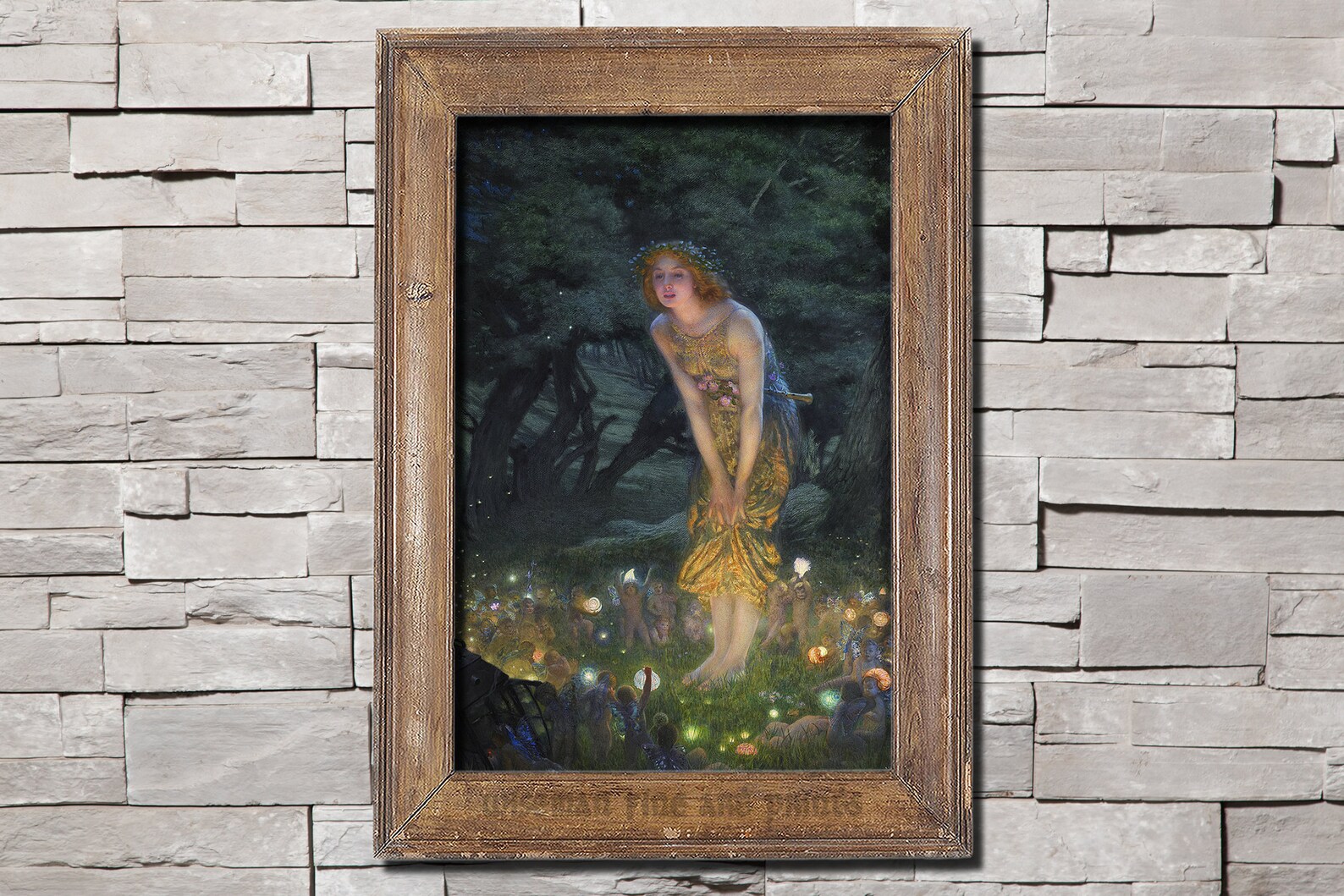 Edward Robert Hughes: Midsummer's Eve Pre-raphaelites - Etsy