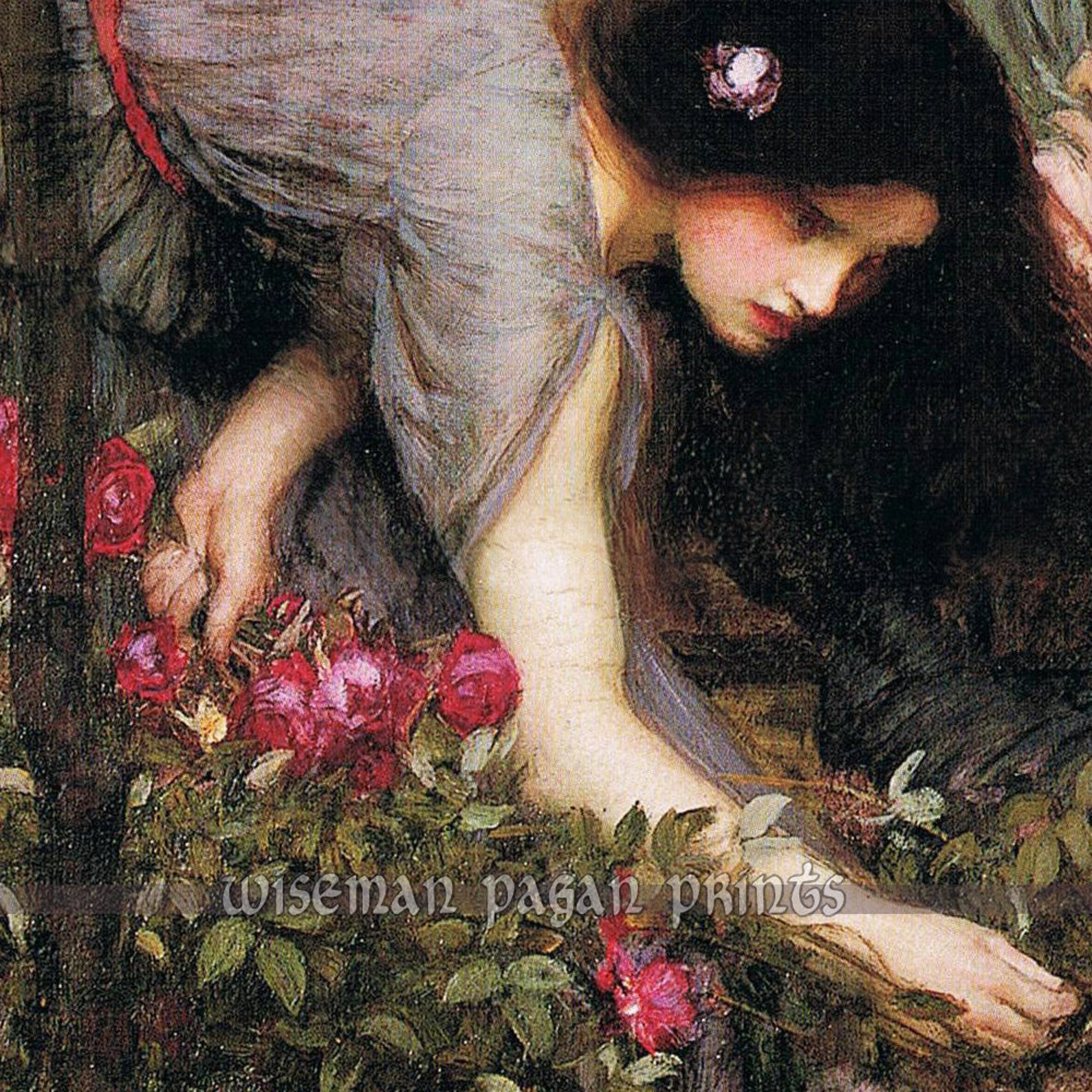John William Waterhouse: Flora and the Zephyrs (1898) Pre-raphaelites ...