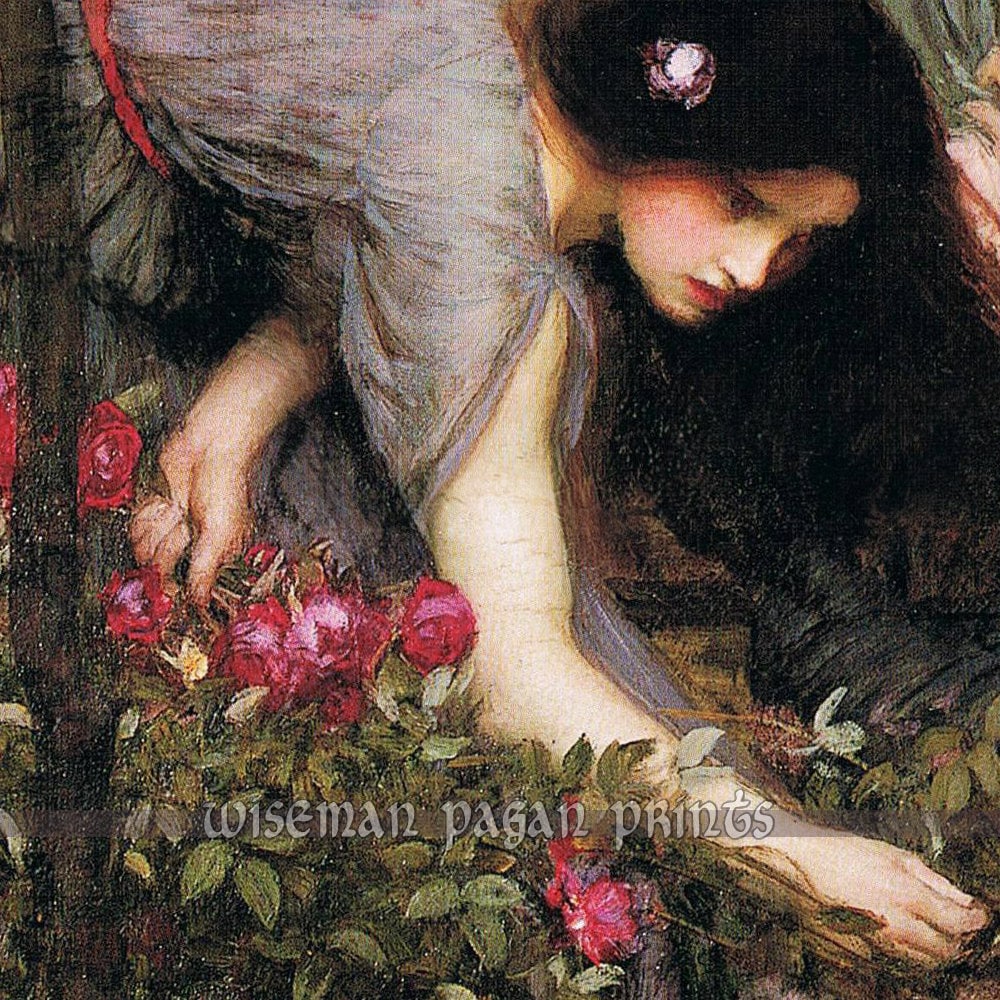 John William Waterhouse: Flora and the Zephyrs (1898) Pre-raphaelites ...