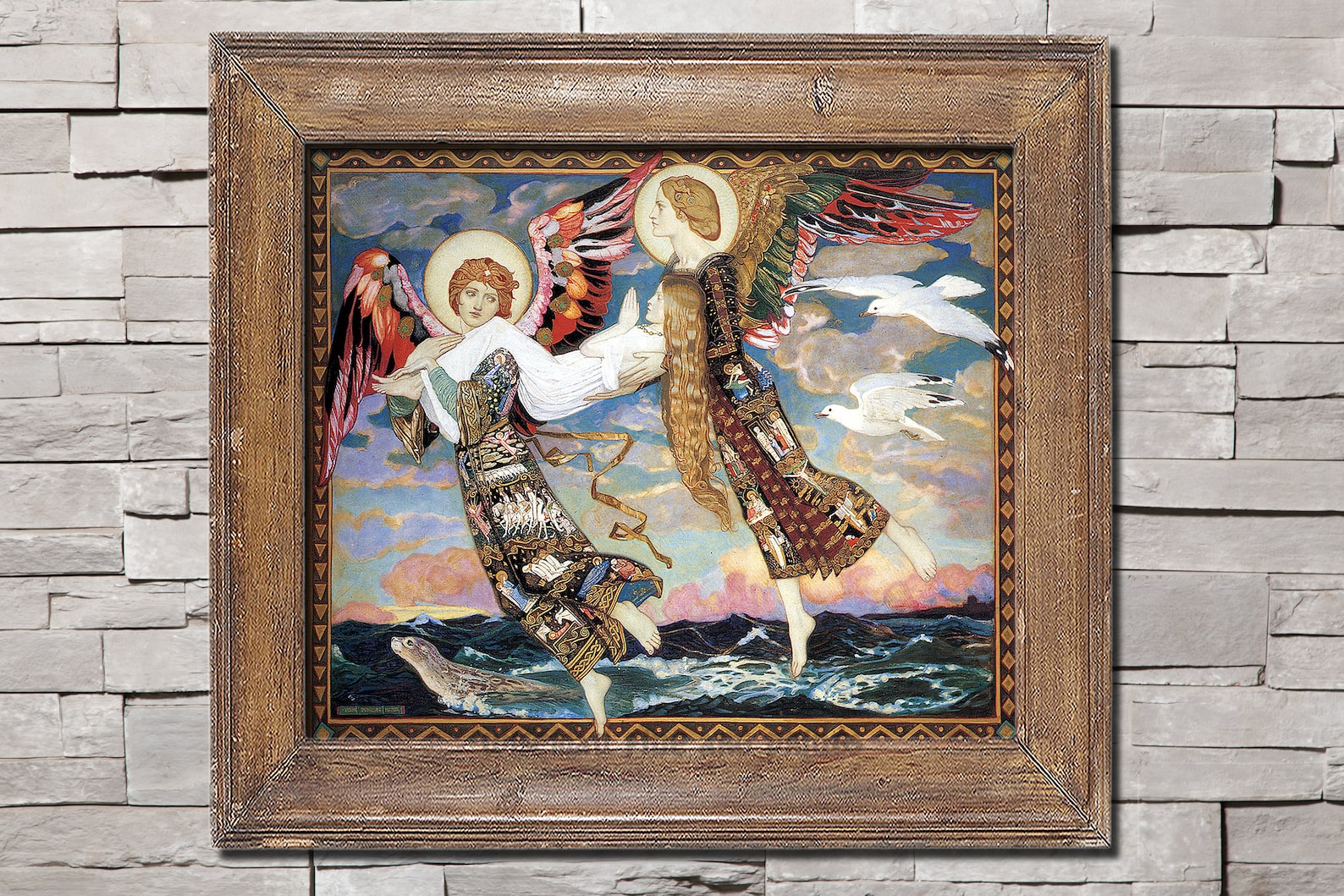 John Duncan: St. Bride brigit Brigid Pagan & Fairies - Etsy