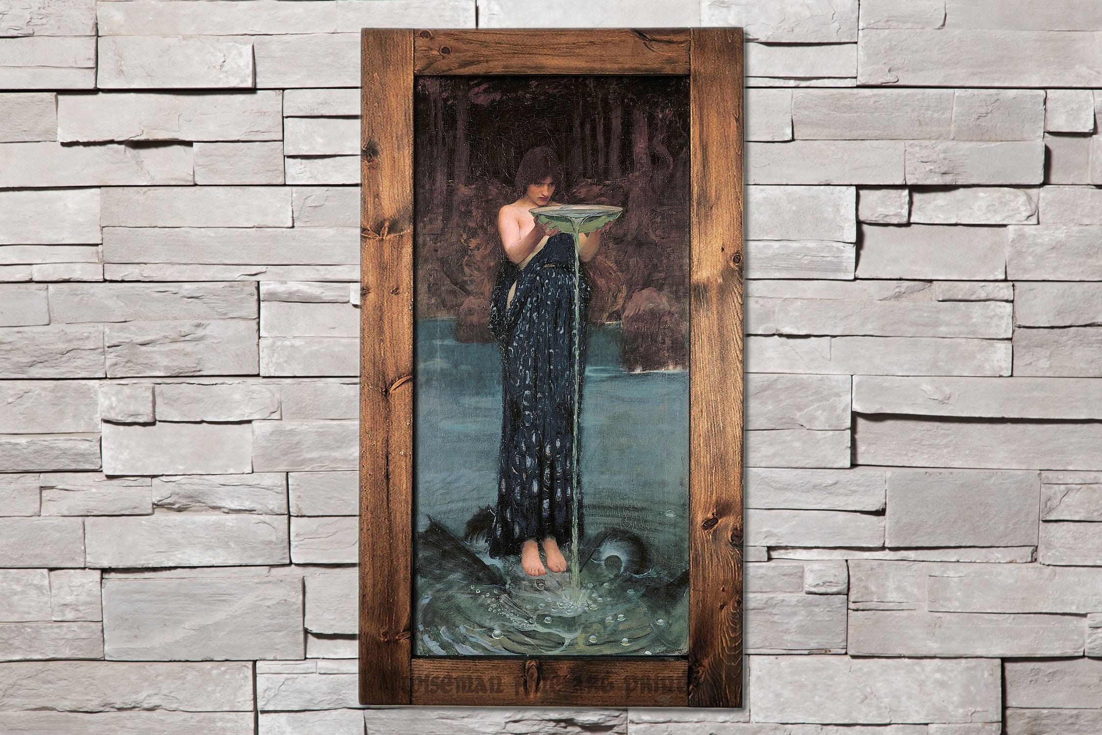 John William Waterhouse: Circe Invidiosa (1892) LIGHT VERSION - Pre ...