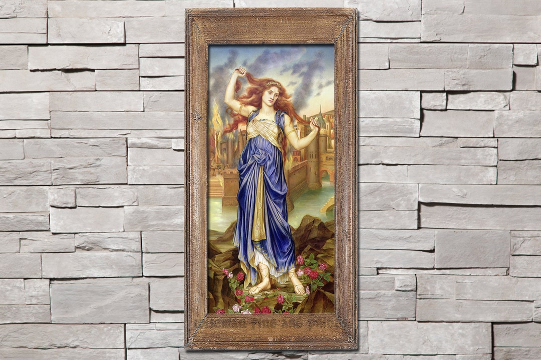 Evelyn De Morgan: Cassandra - Pagan & Goddess Fine Art Giclee ...