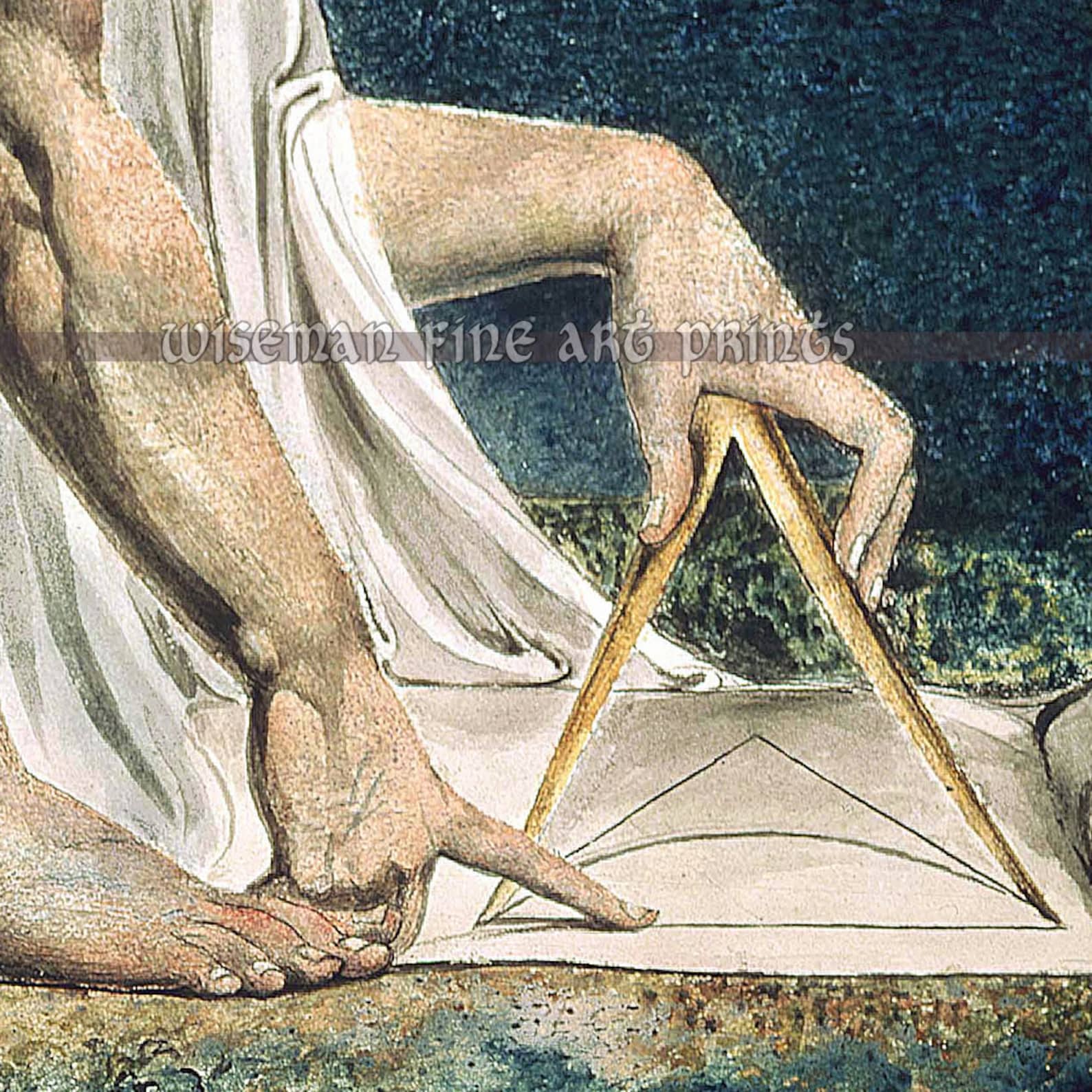 William Blake: Newton 1795c.1805 Romantic & Science fine | Etsy