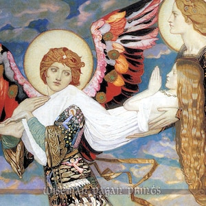 John Duncan: St. Bride (brigit - Brigid) - Pagan & Fairies Fine Art ...