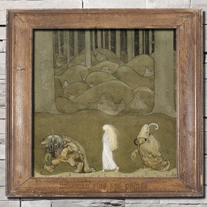 John Bauer: the Princess and the Trolls - Pagan & Fairies Fine Art ...