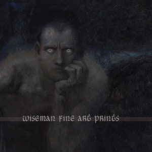 Franz Von Stuck: Lucifer (1890) - Dark & Symbolim Fine Art Giclee ...