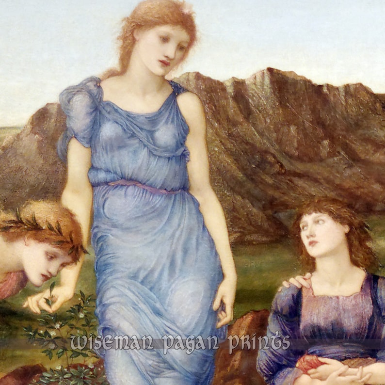 Edward Burne-jones: the Mirror of Venus Pre-raphaelites | Etsy