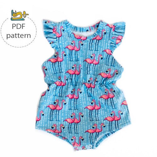 Summer Romper Sewing Pattern // Instant Download // Photo - Etsy