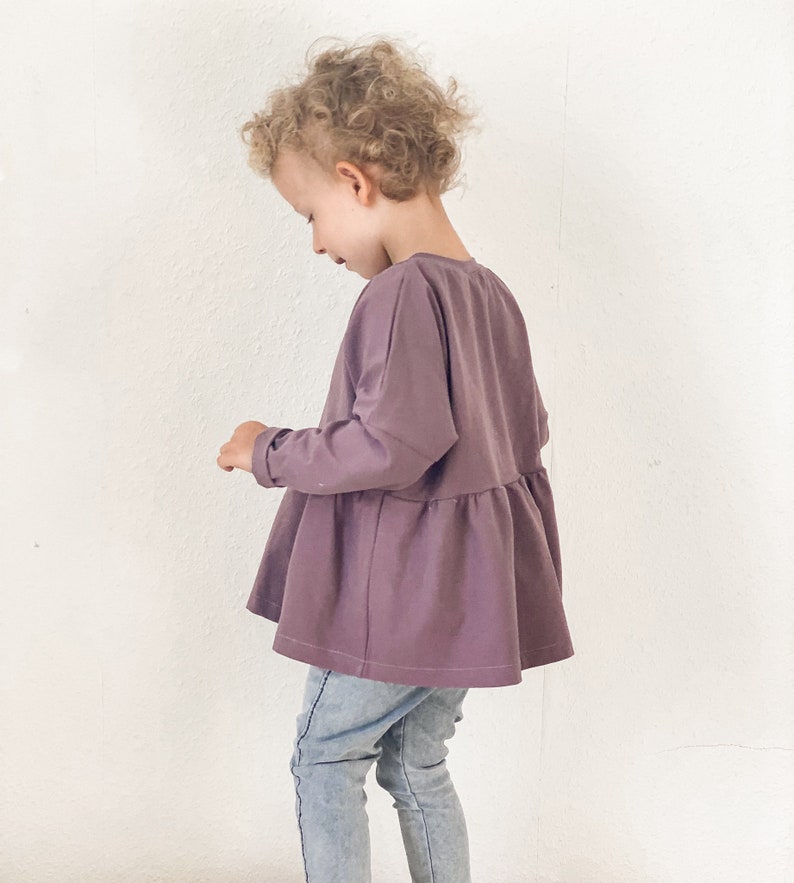 Boxy Dress Pattern and Peplum Top Sewing Pattern - Etsy