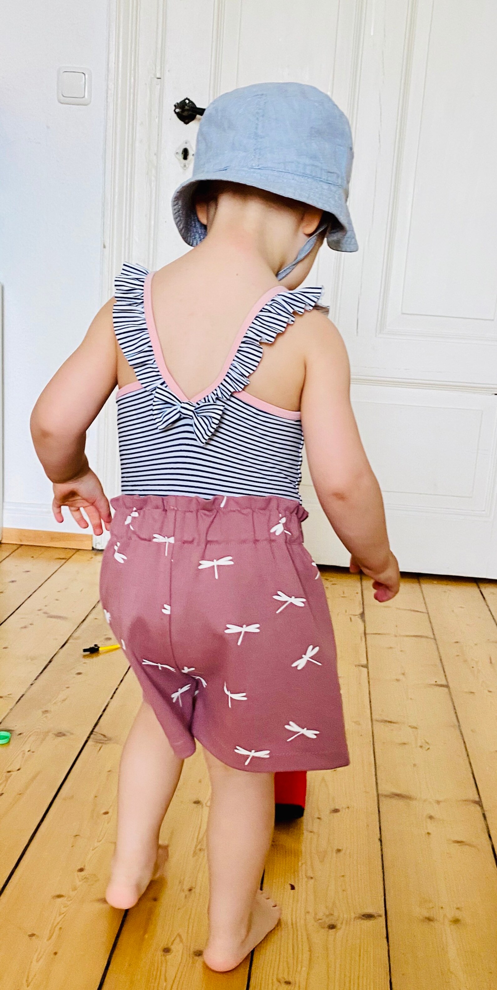 Paper Bag Shorts Pattern Girl's Short Sewing Pattern | Etsy