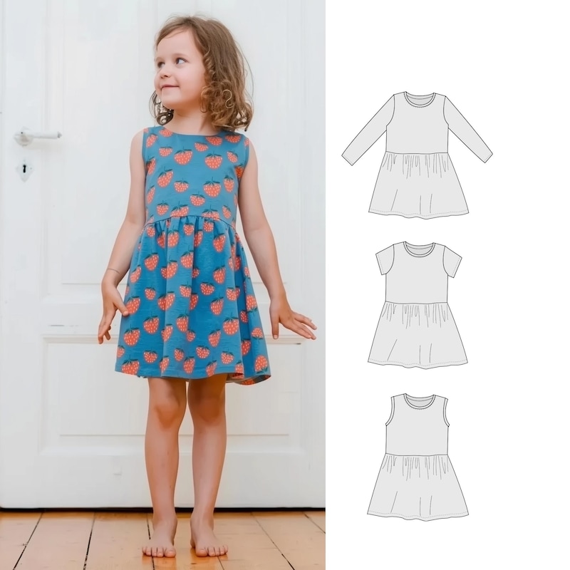 Toddler Dress Pattern - Etsy