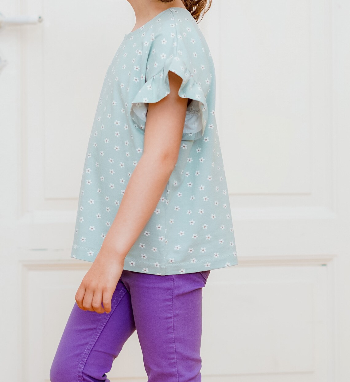 Sewing Pattern for a Children's T-shirt - Kari Top, Digital Pattern for ...