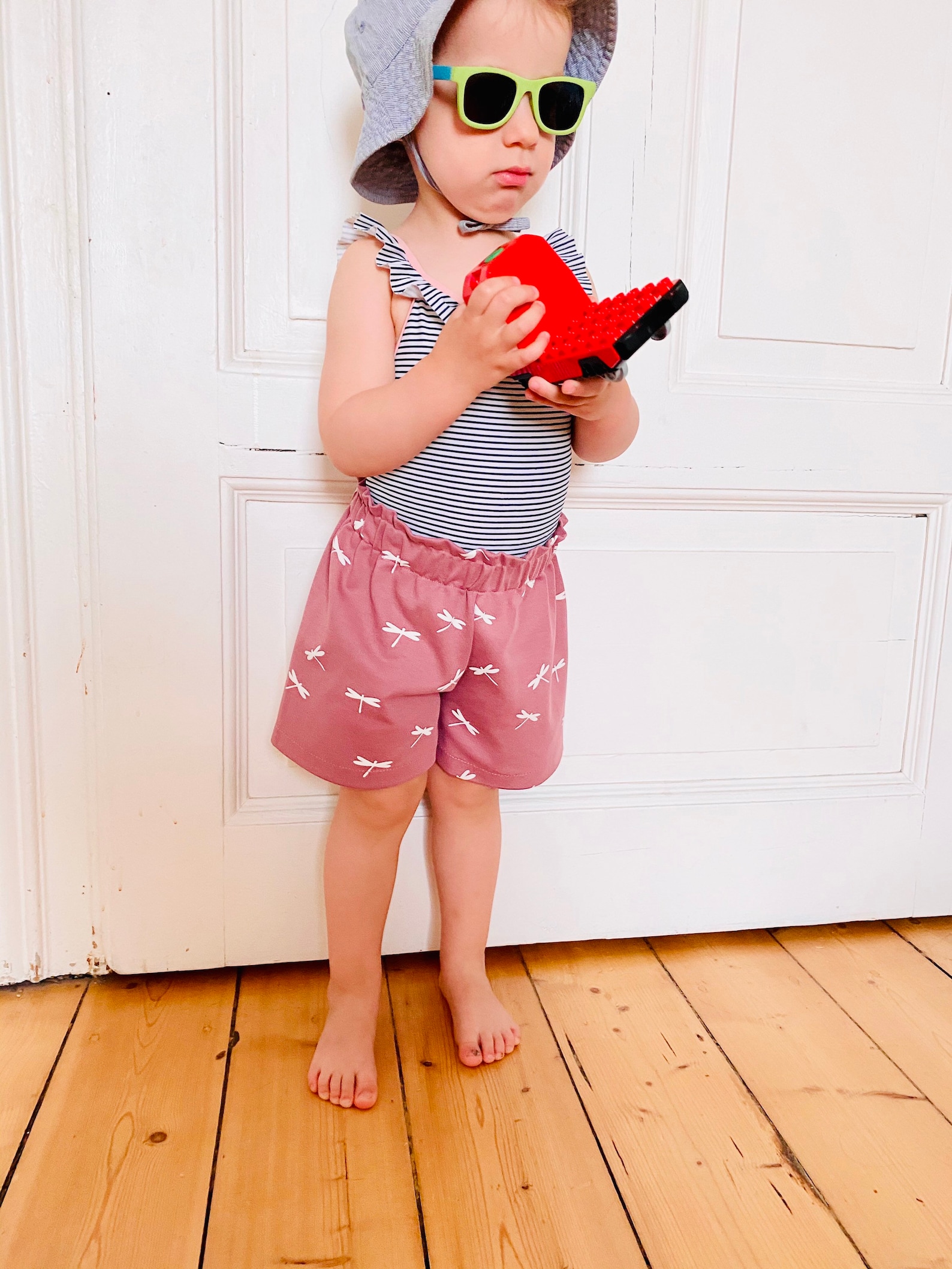 Paper Bag Shorts Pattern Girl's Short Sewing Pattern | Etsy