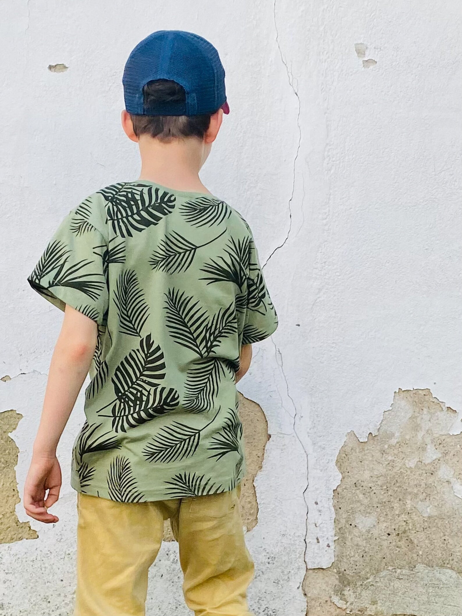 Kids T-shirt Sewing Pattern Baggy Tee Pattern for Children - Etsy