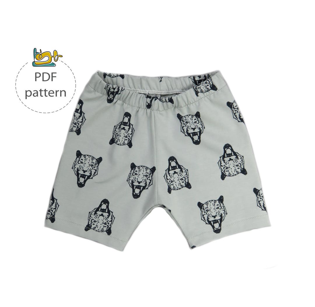 Baby Shorts Sewing Pattern, Basic Shorts Pattern, Pdf Sewing Pattern ...