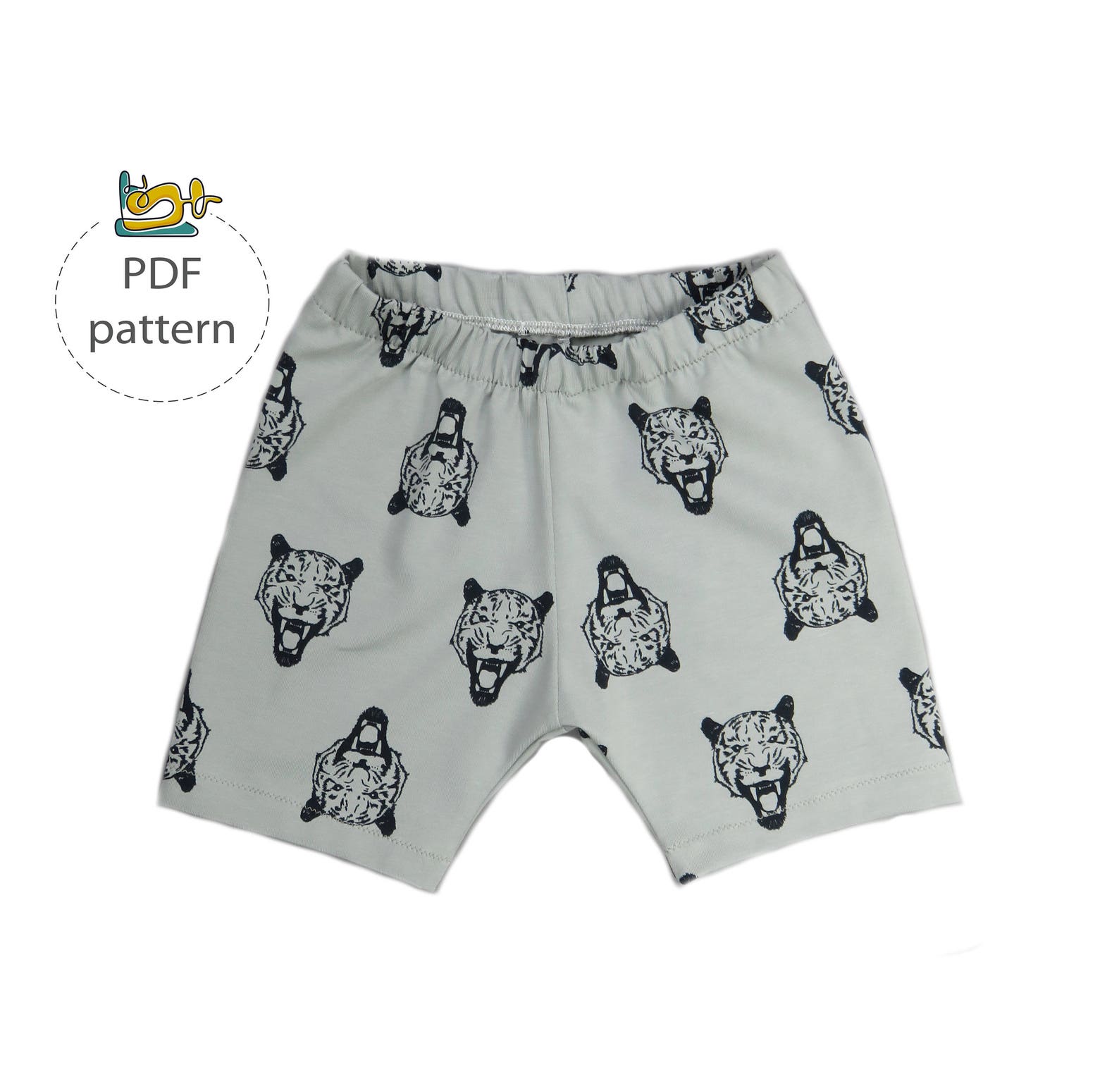 Baby Shorts Sewing Pattern, Basic Shorts Pattern, Pdf Sewing Pattern ...