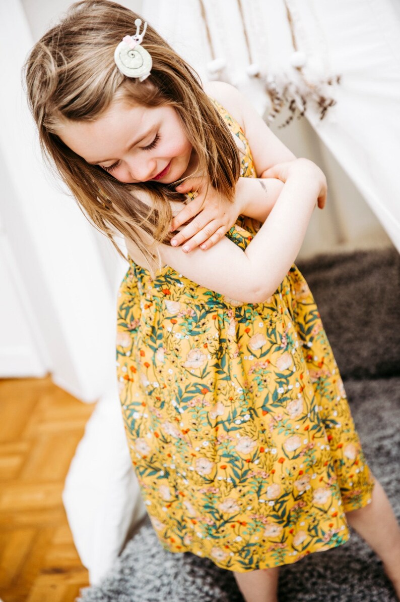 Sonya Dress Pattern, Girl's Dress Pattern 3 Months to 10 Years, Summer ...