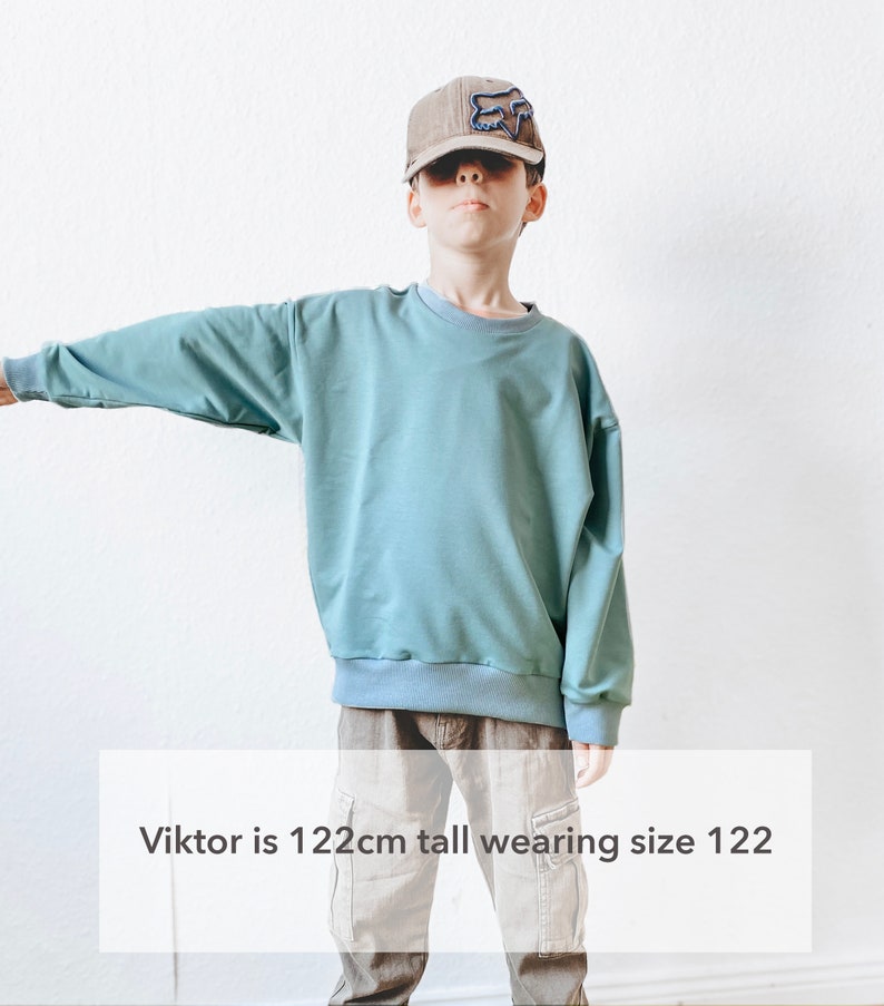 Kids Sweatshirt Sewing Pattern Marvel Sweatshirt Sewing | Etsy