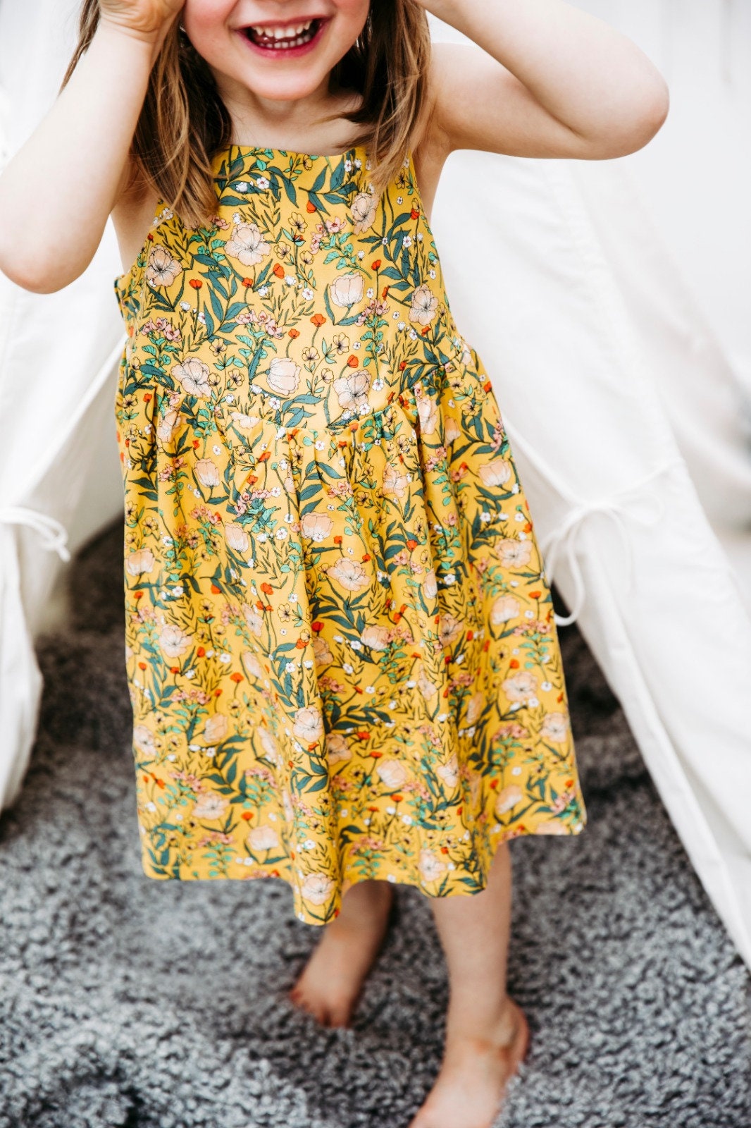 Sonya Dress Pattern Girl's Dress Pattern 3 Months to 10 | Etsy