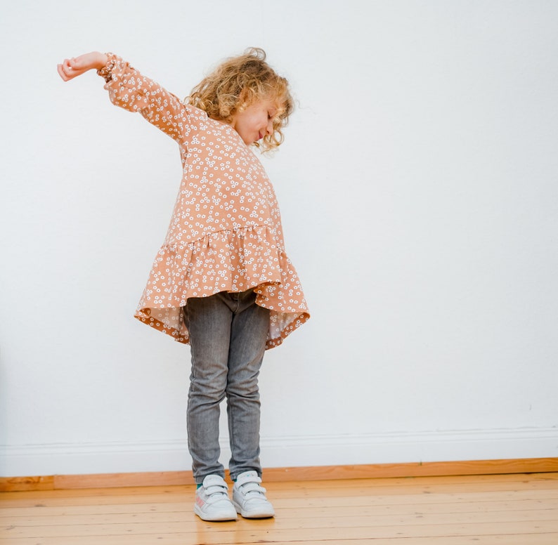 High Low Tunic Sewing Pattern for Children Newborn to 12 - Etsy