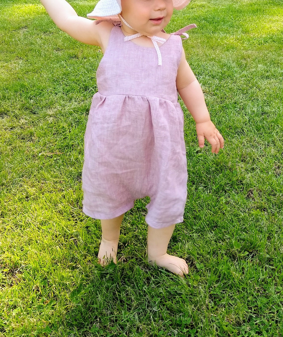 Sundress and Romper Pattern, Sunsuit Sewing Pattern, Girls Sun Dress ...
