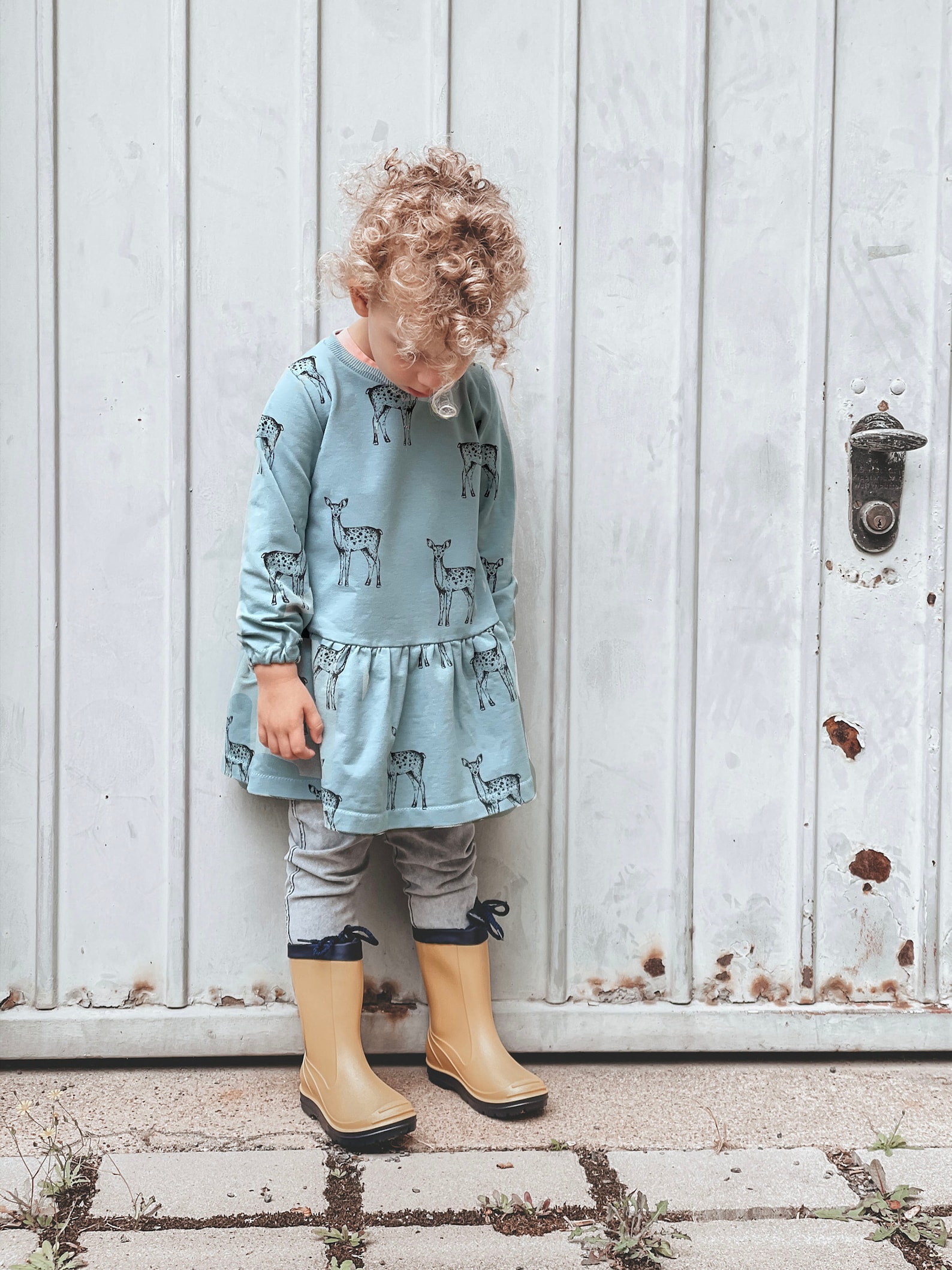 Low Waist Dress Girl's Dress Sewing Pattern Dropped | Etsy