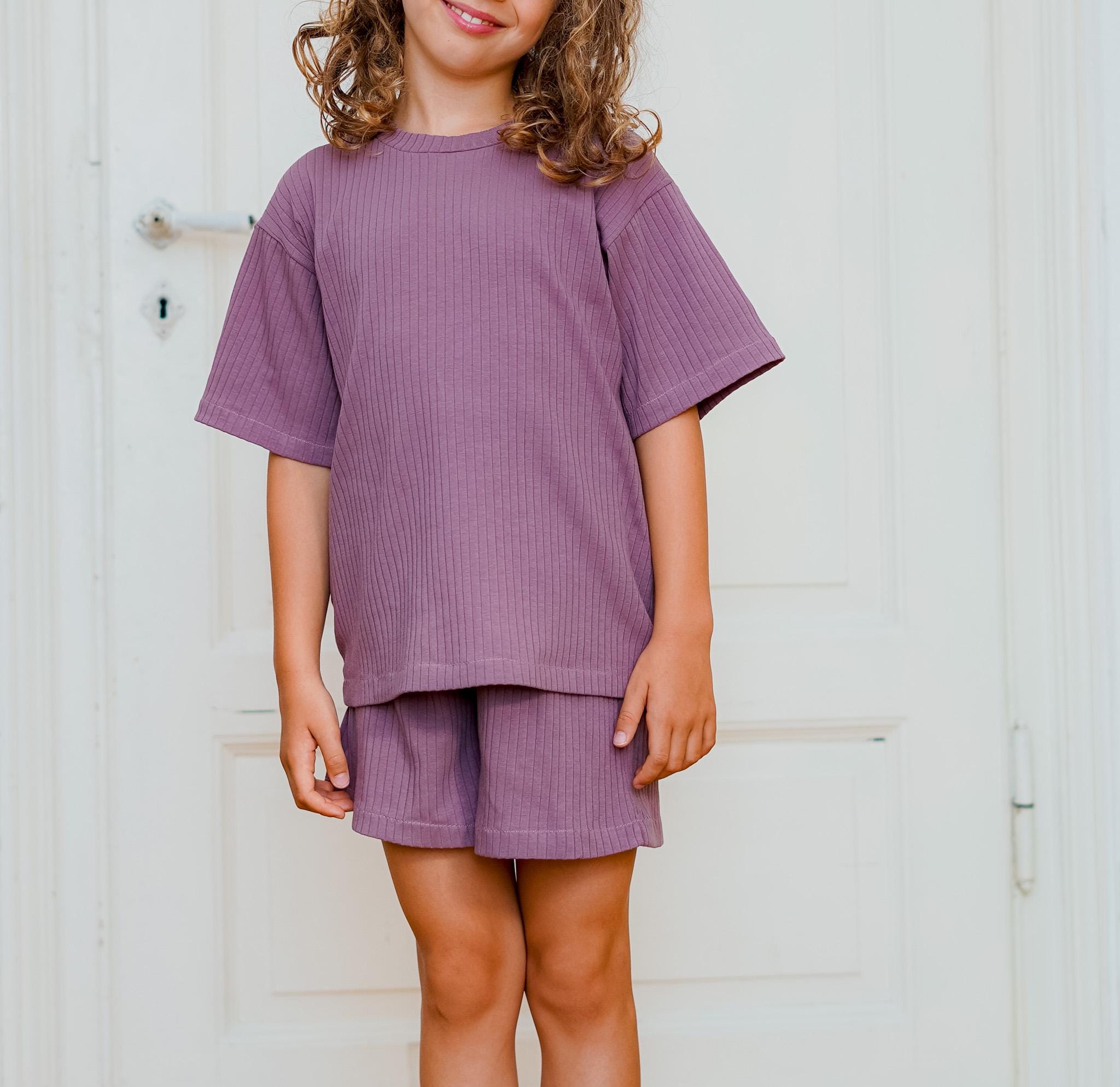 Short Set Sewing Pattern for Kids, Boy's Set Pattern, Summer Set Sewing ...