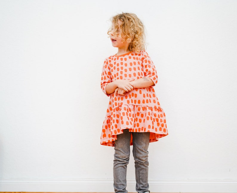 High Low Tunic Sewing Pattern for Children Newborn to 12 - Etsy