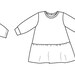 Low Waist Dress, Girl's Dress Sewing Pattern, Dropped Waist Dress ...