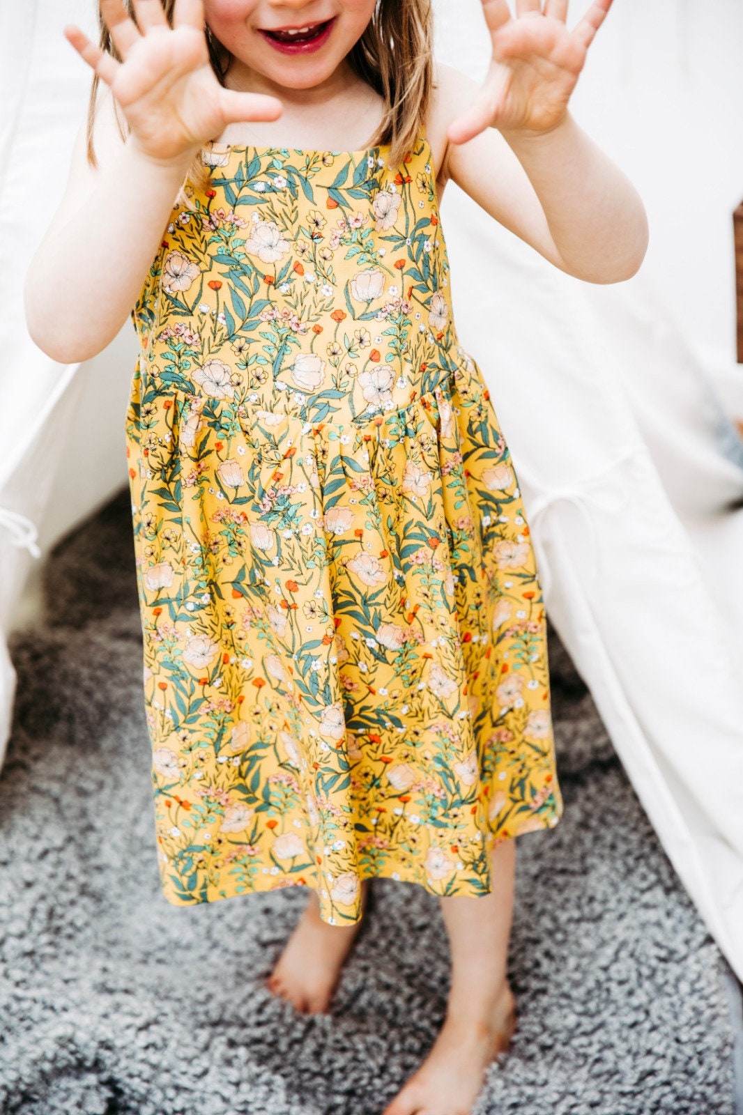 Sonya Dress Pattern Girl's Dress Pattern 3 Months to 10 | Etsy