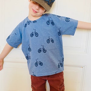 Child's T-shirt Sewing Pattern, Pdf Pattern 0-12 Years, Oversized Kids ...
