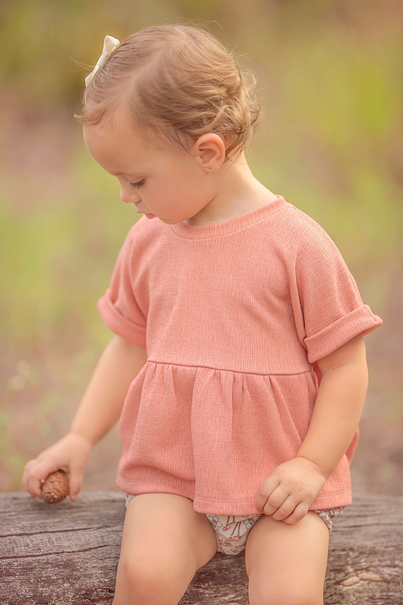 Boxy Dress Pattern and Peplum Top Sewing Pattern - Etsy