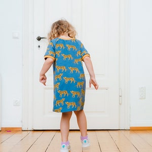 Hoodie Dress Sewing Pattern for Children, Raglan Kids Dress With an ...