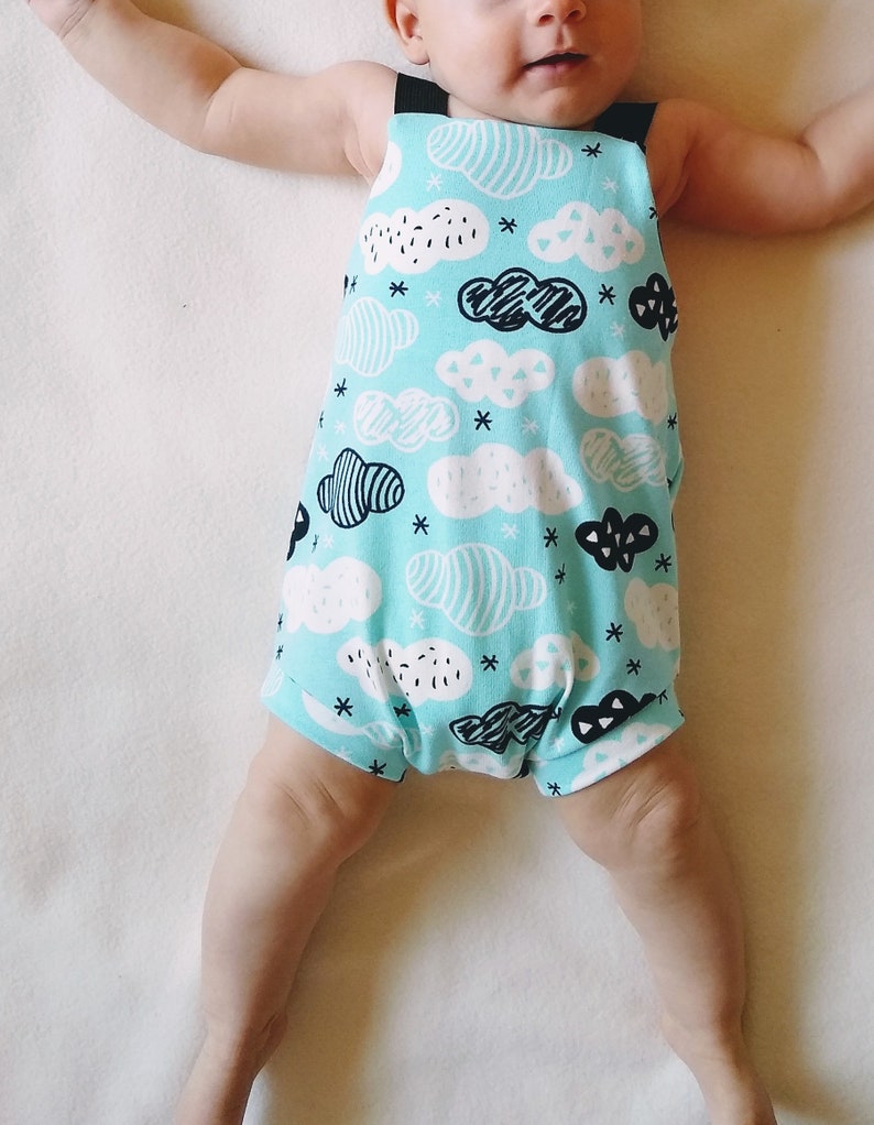 Baby Romper Pattern Newborn Romper Sewing Pattern Knit - Etsy
