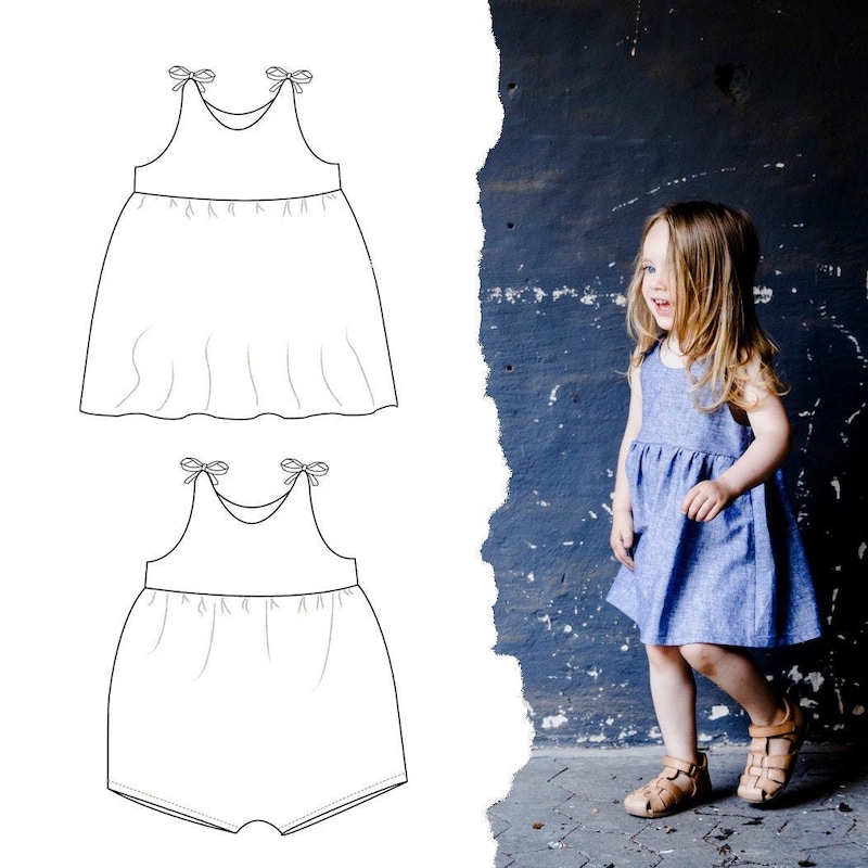 Sun Dress Pattern - Etsy