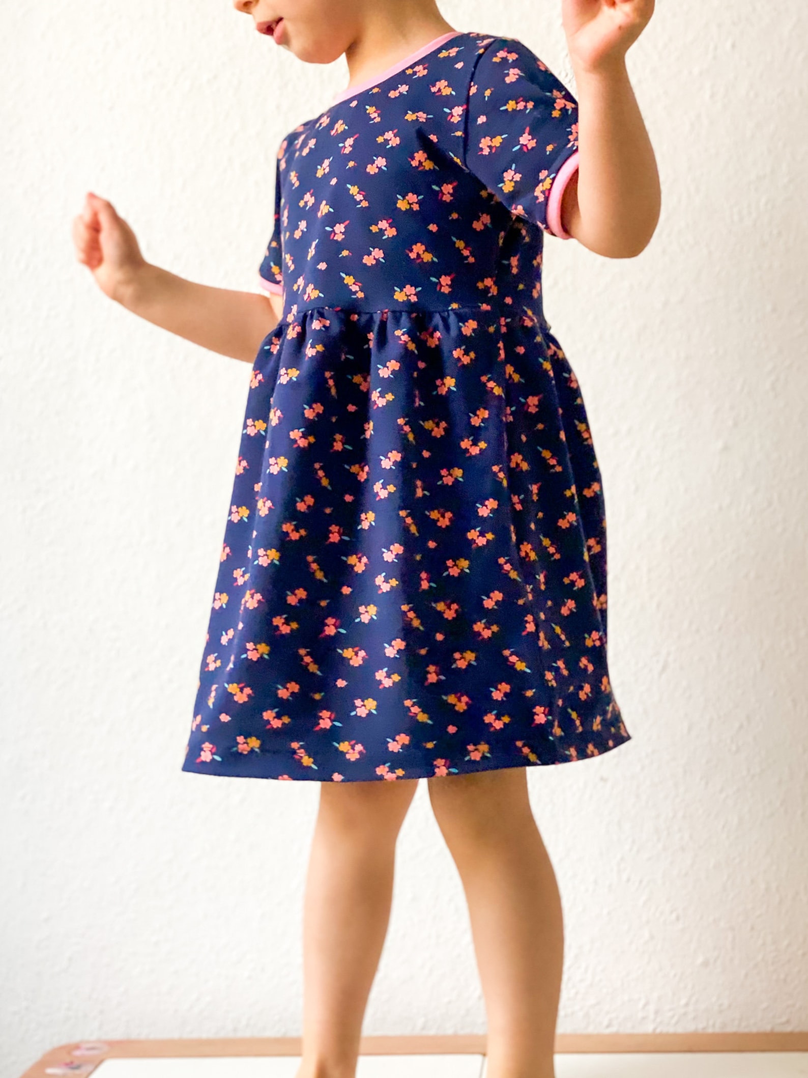 Girl's Peplum Top Sewing Pattern Neli Dress and Top Kids - Etsy