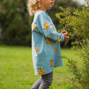 Cozy Tunic Sewing Pattern for Children, Cocoon Dress Pattern - Etsy