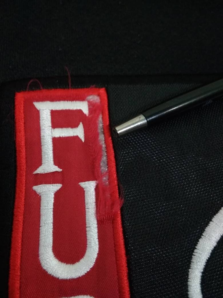 Fubu Urban Gear Embroidered Big Logo Crewneck Pullover Black Vintage ...